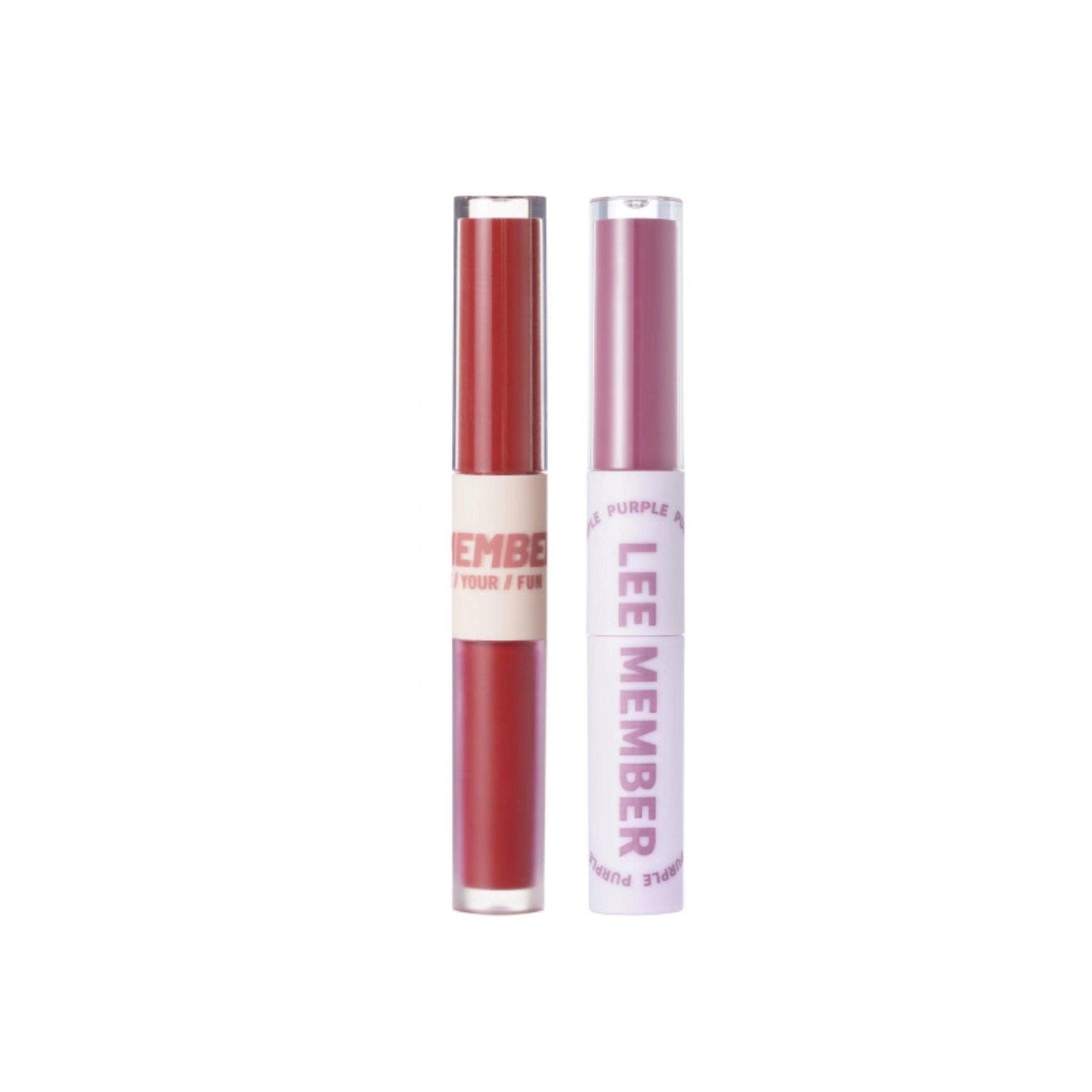 LEEMEMBER Double Your Fun Lip Stain Chic Decent Beauty